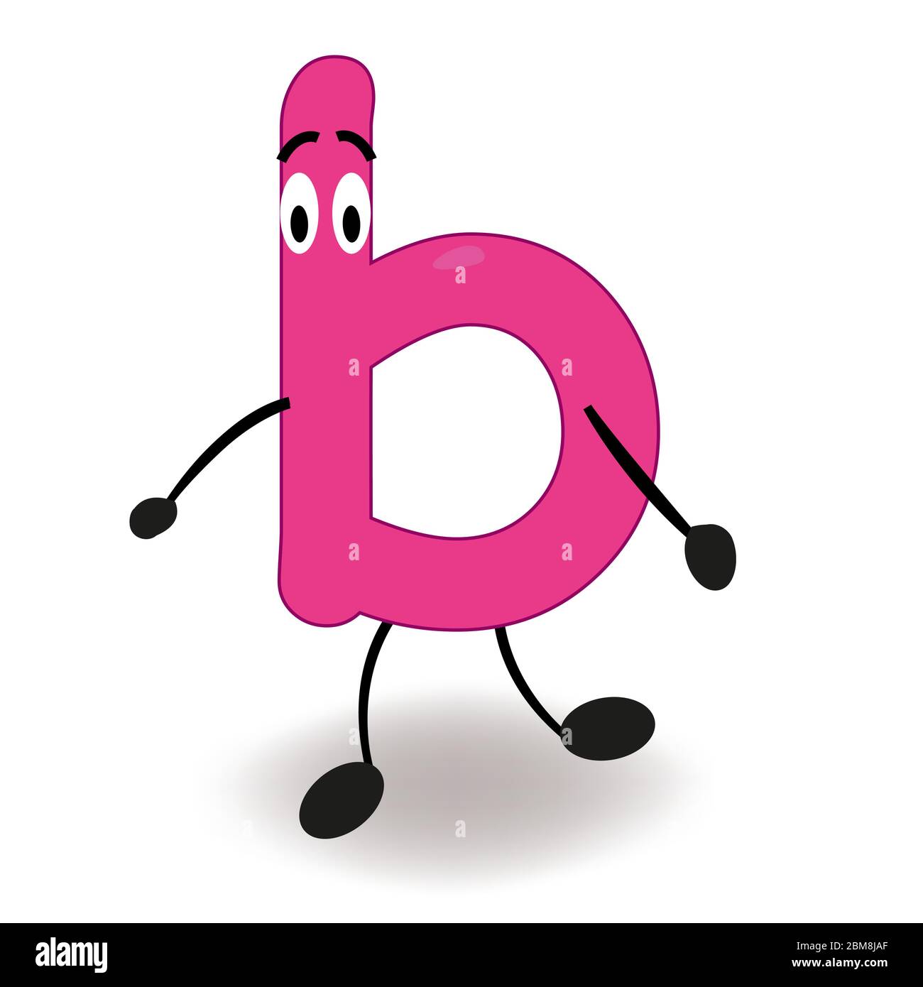 Funny b letter vector Stock Vector Image & Art - Alamy
