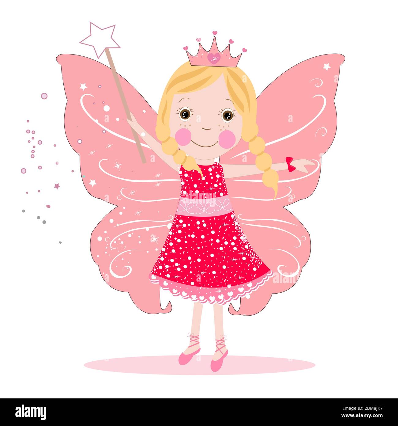 cute fairy vector Stock Vector Image & Art - Alamy
