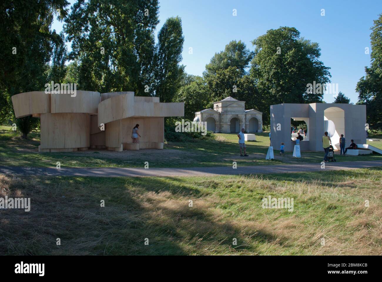 Summer House Timber Steam Bent Plywood Pavilion Serpentine Galleries ...