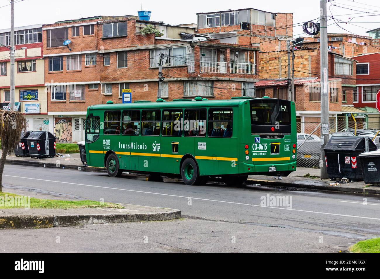 Transmilenio bus transit system hi-res stock photography and images - Alamy