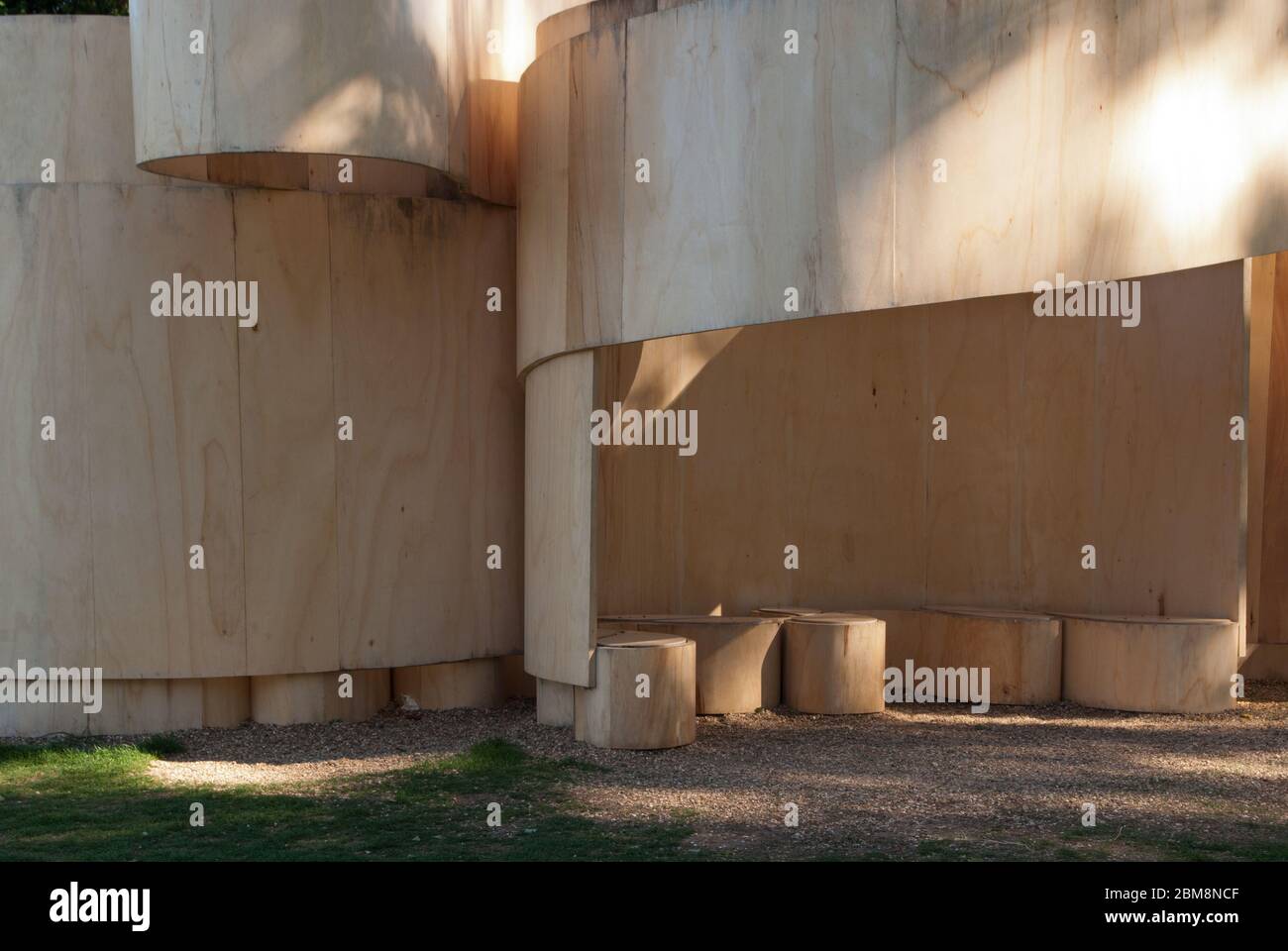 Summer House Timber Steam Bent Plywood Pavilion Serpentine Galleries ...