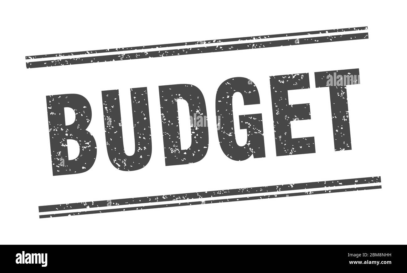 budget stamp. budget label. square grunge sign Stock Vector Image & Art ...