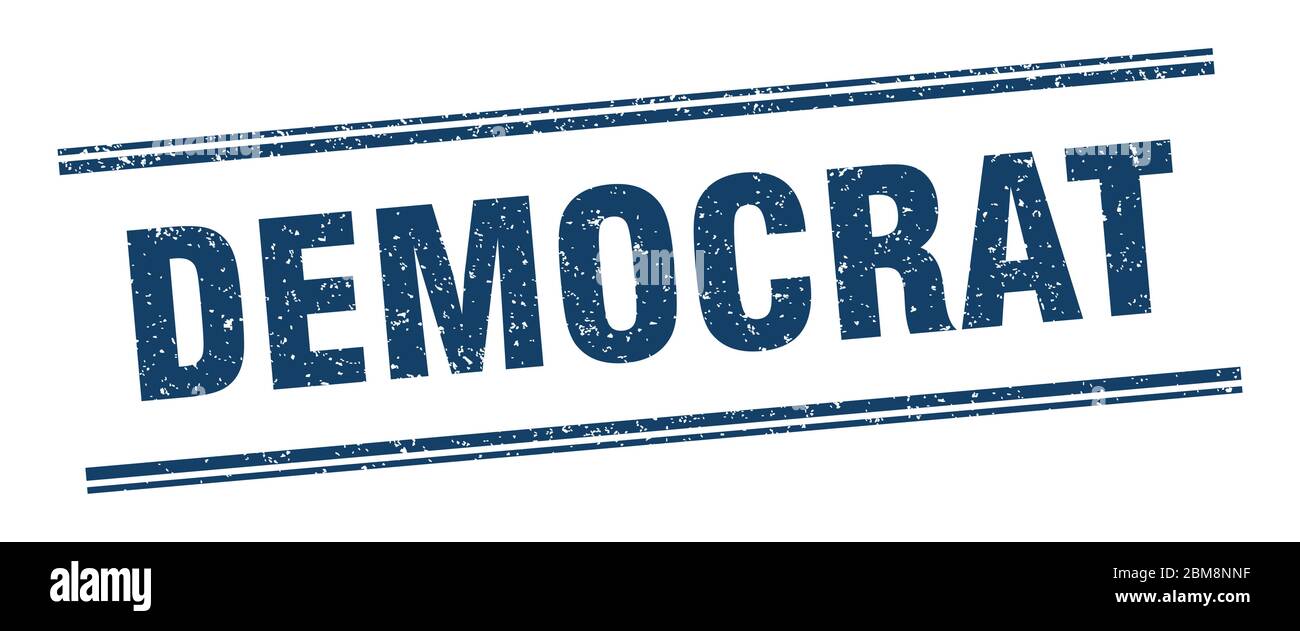Democrat stamp label square hi-res stock photography and images - Alamy