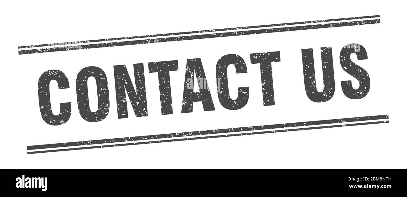 Contact us square stamp hi-res stock photography and images - Alamy