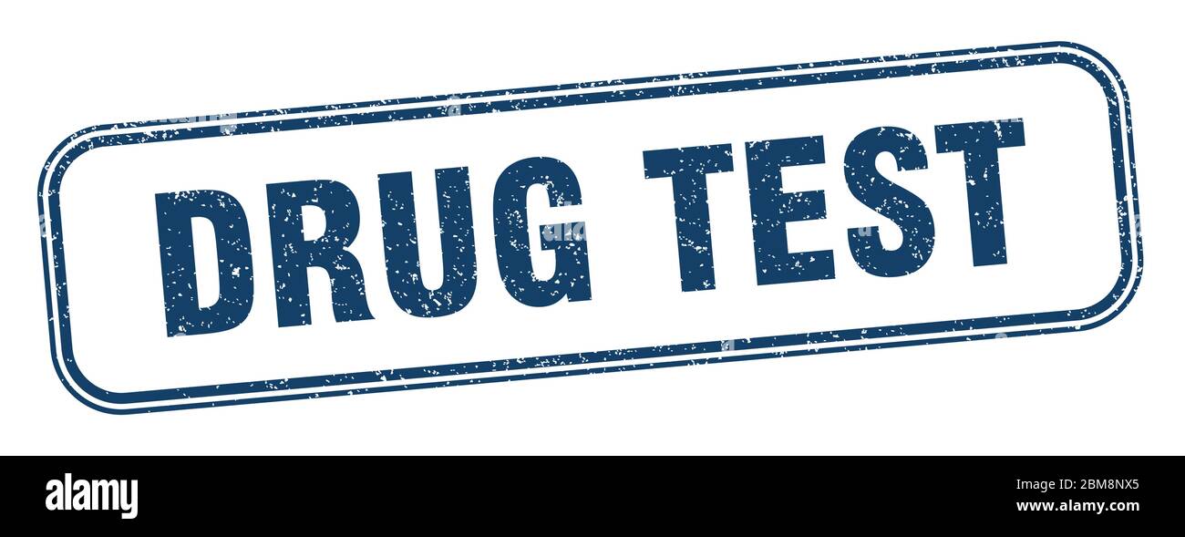 Drug test sign square hi-res stock photography and images - Alamy