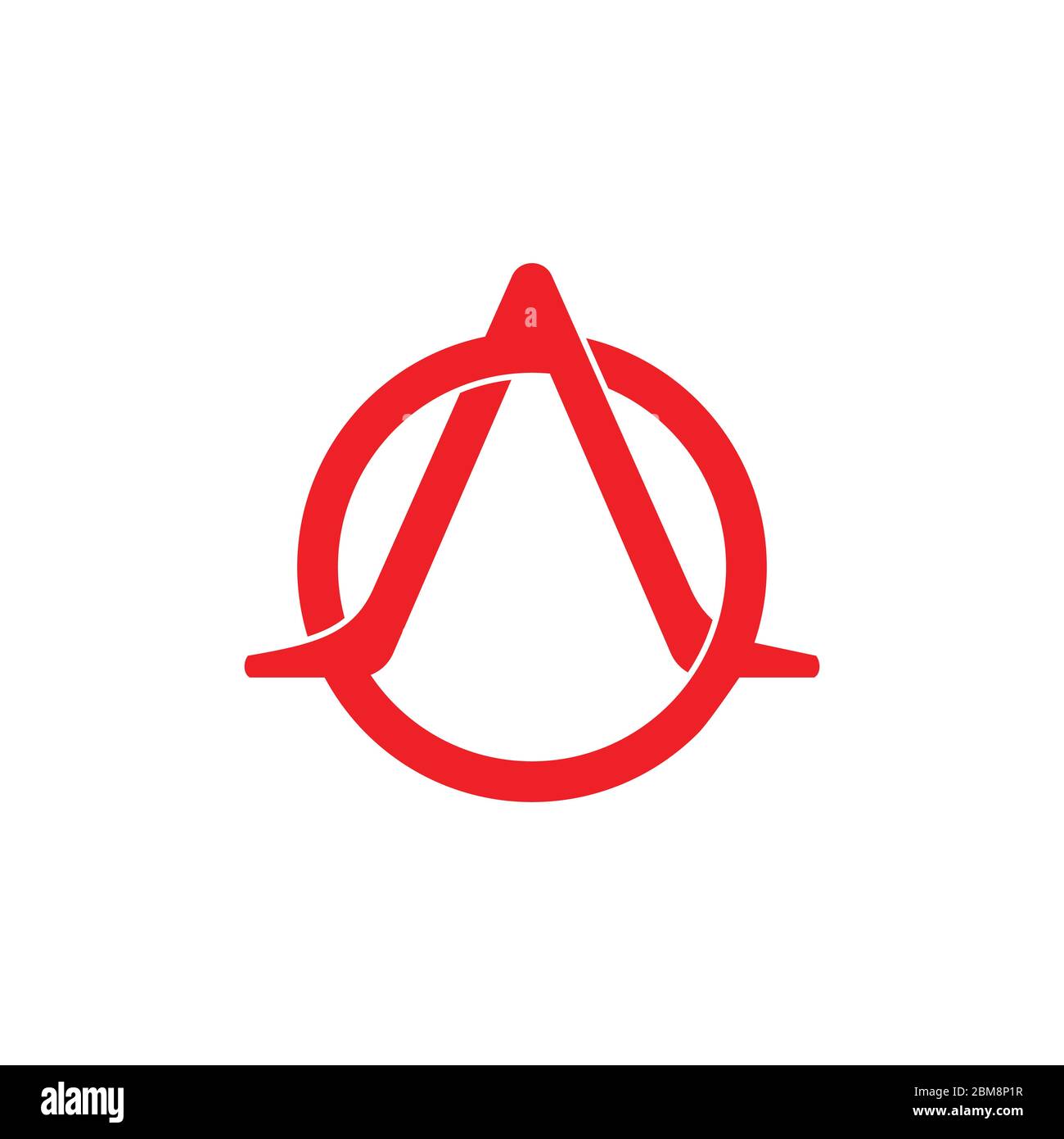 linked arrow up aviation logo vector Stock Vector Image & Art - Alamy