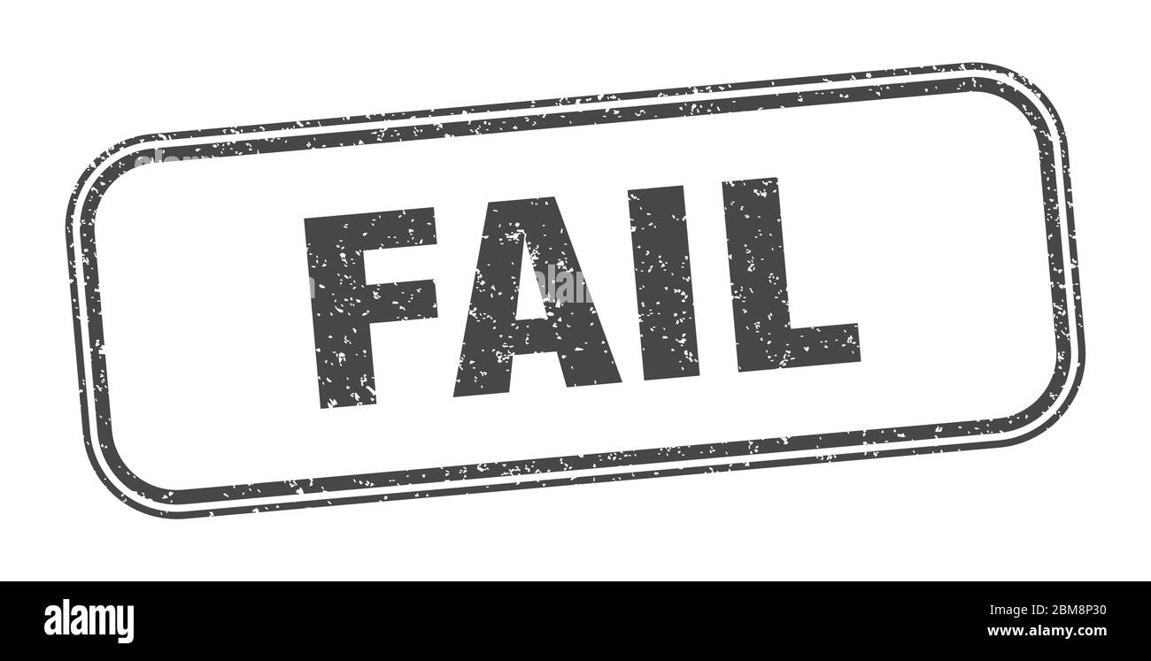 fail stamp. fail square grunge sign. label Stock Vector Image & Art - Alamy