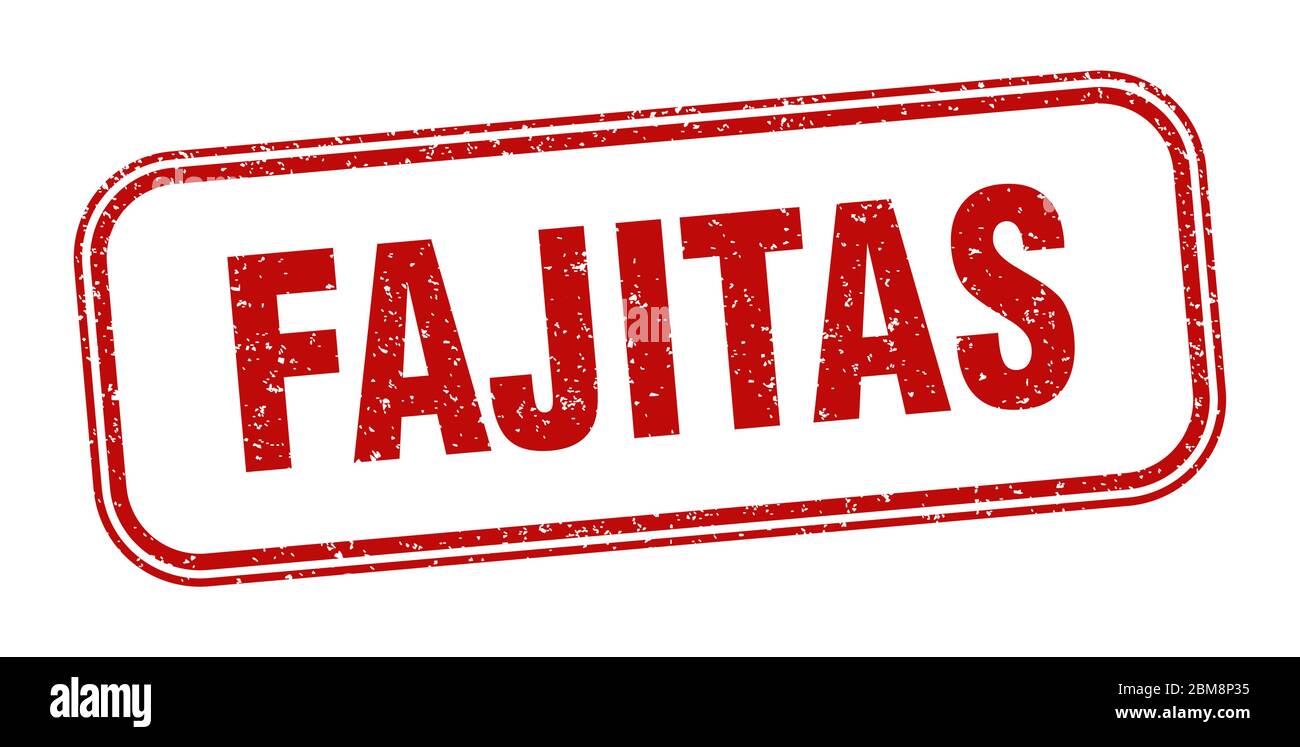 fajitas stamp. fajitas square grunge sign. label Stock Vector Image ...
