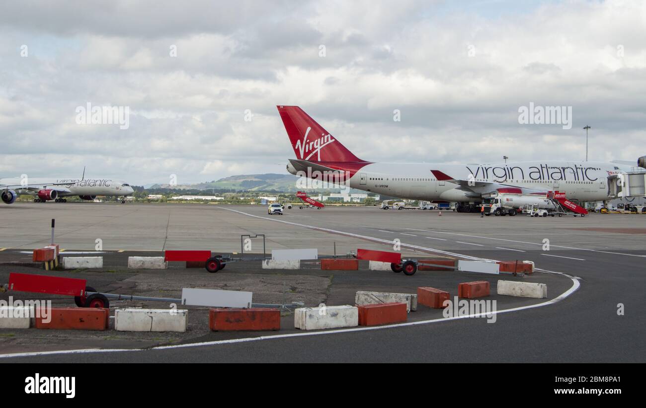 Virgin atlantic cuts back operations hi-res stock photography and ...