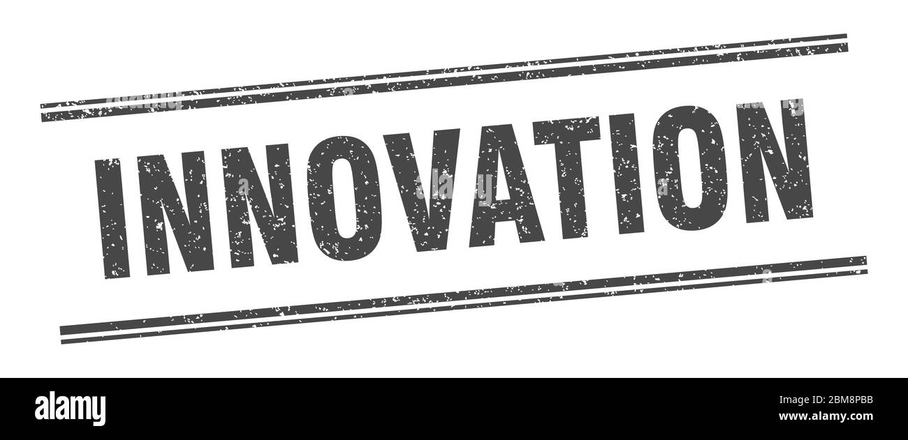 innovation stamp. innovation label. square grunge sign Stock Vector ...