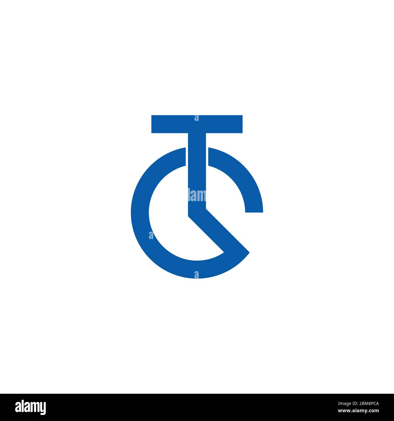 letter tg circle geometric symbol logo vector Stock Vector Image & Art ...