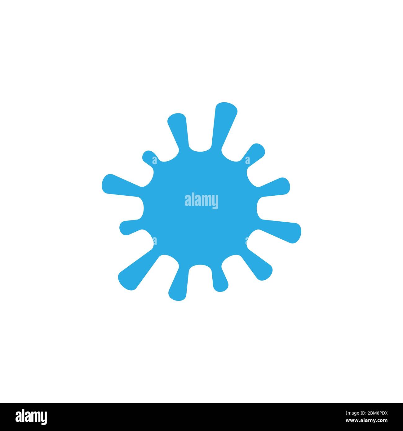 water splash circle decoration logo vector Stock Vector Image & Art - Alamy