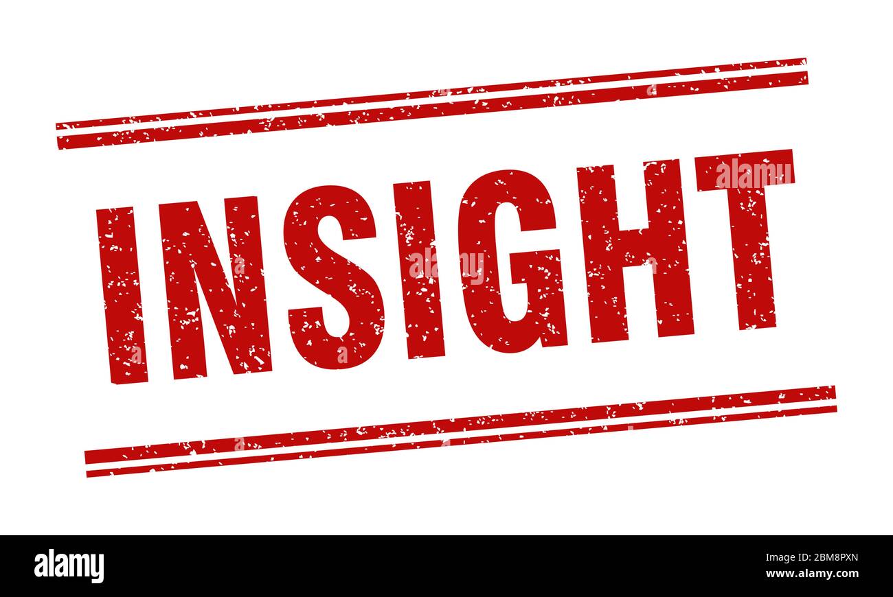 insight stamp. insight label. square grunge sign Stock Vector Image ...