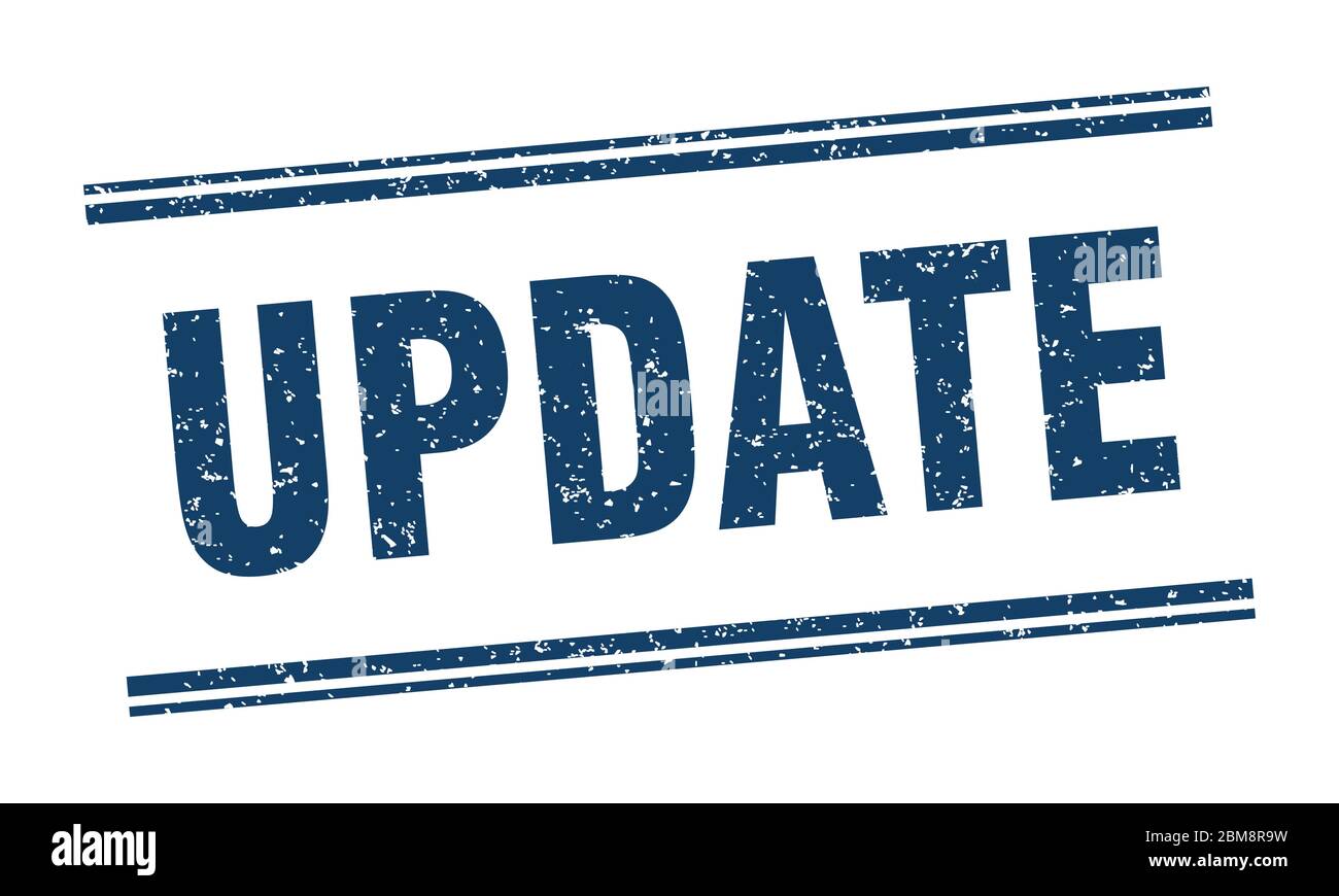 update stamp. update label. square grunge sign Stock Vector Image & Art ...