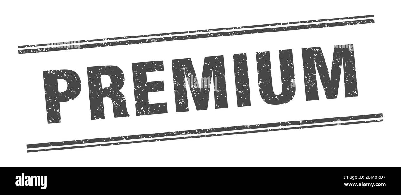 premium stamp. premium label. square grunge sign Stock Vector Image ...