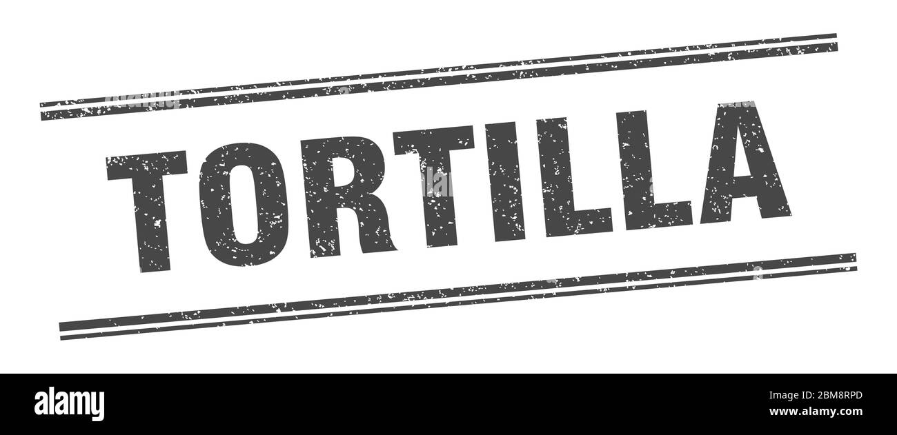 tortilla stamp. tortilla label. square grunge sign Stock Vector Image ...