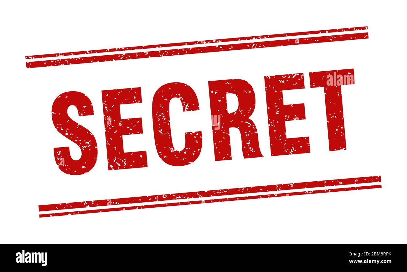 secret stamp. secret label. square grunge sign Stock Vector Image & Art ...