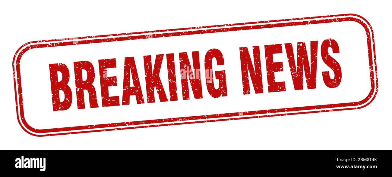 Breaking news red square Stock Vector Images - Alamy
