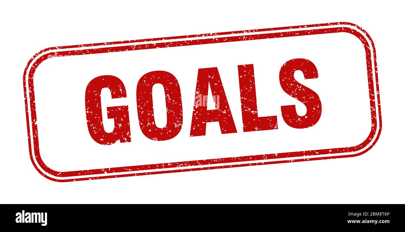Goals stamp Stock Vector Images - Alamy