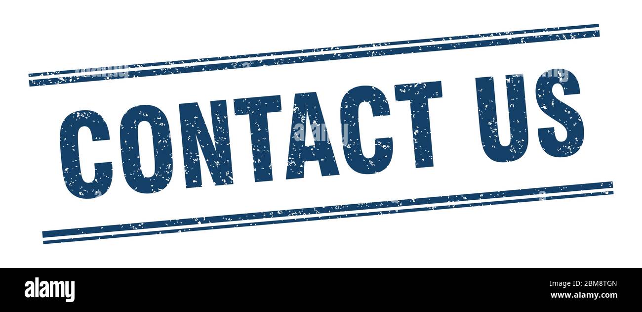 Contact us square stamp hi-res stock photography and images - Alamy