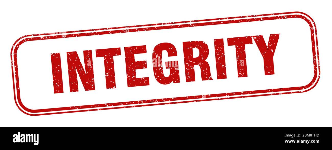 integrity stamp. integrity square grunge sign. label Stock Vector Image ...