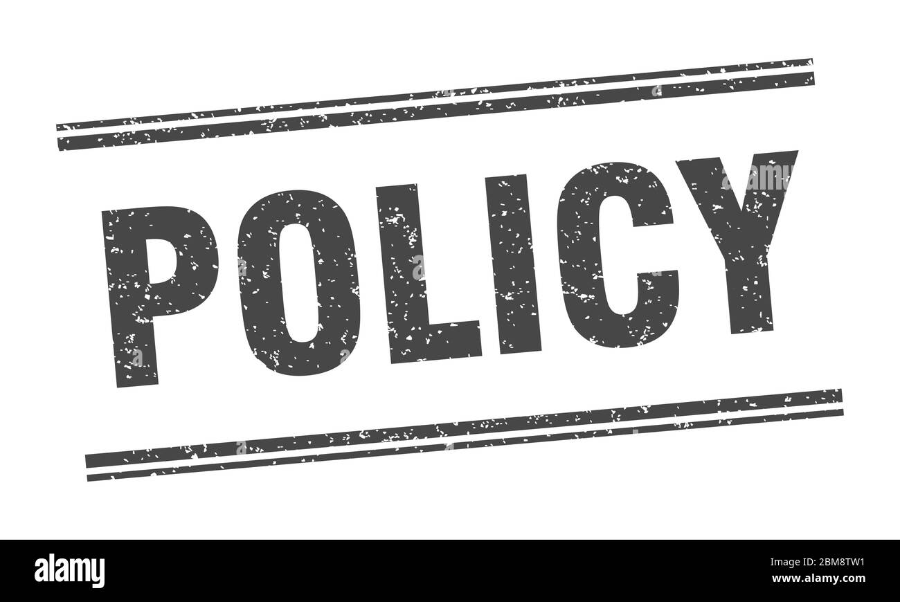 Policy stamp Black and White Stock Photos & Images - Alamy