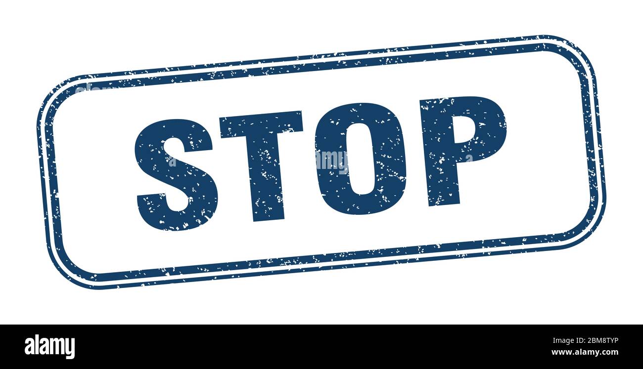 stop stamp. stop square grunge sign. label Stock Vector Image & Art - Alamy