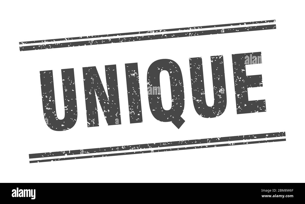 unique stamp. unique label. square grunge sign Stock Vector Image & Art ...