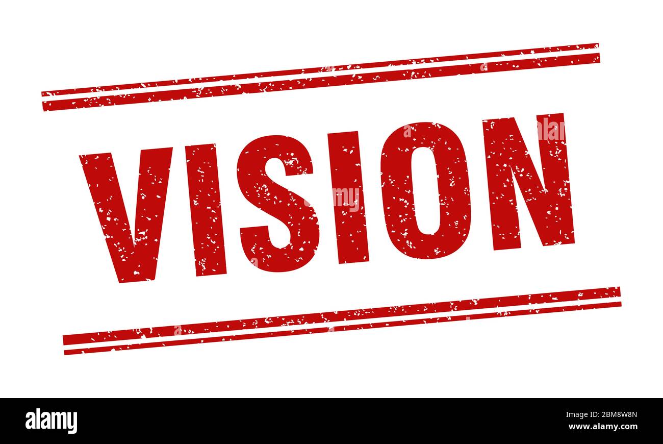 vision stamp. vision label. square grunge sign Stock Vector Image & Art ...