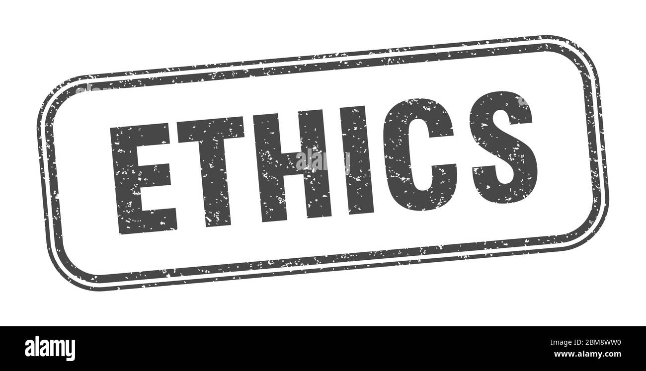 Ethics stamp Black and White Stock Photos & Images - Alamy