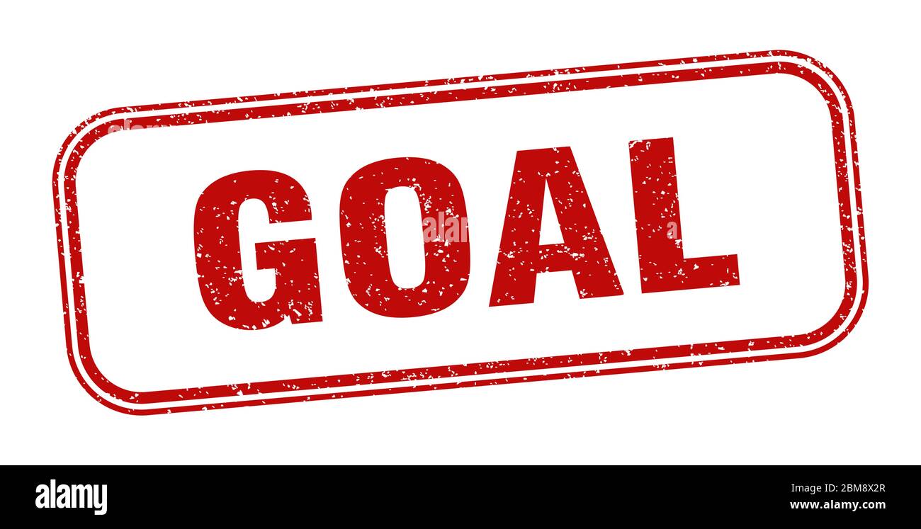 goal stamp. goal square grunge sign. label Stock Vector Image & Art - Alamy