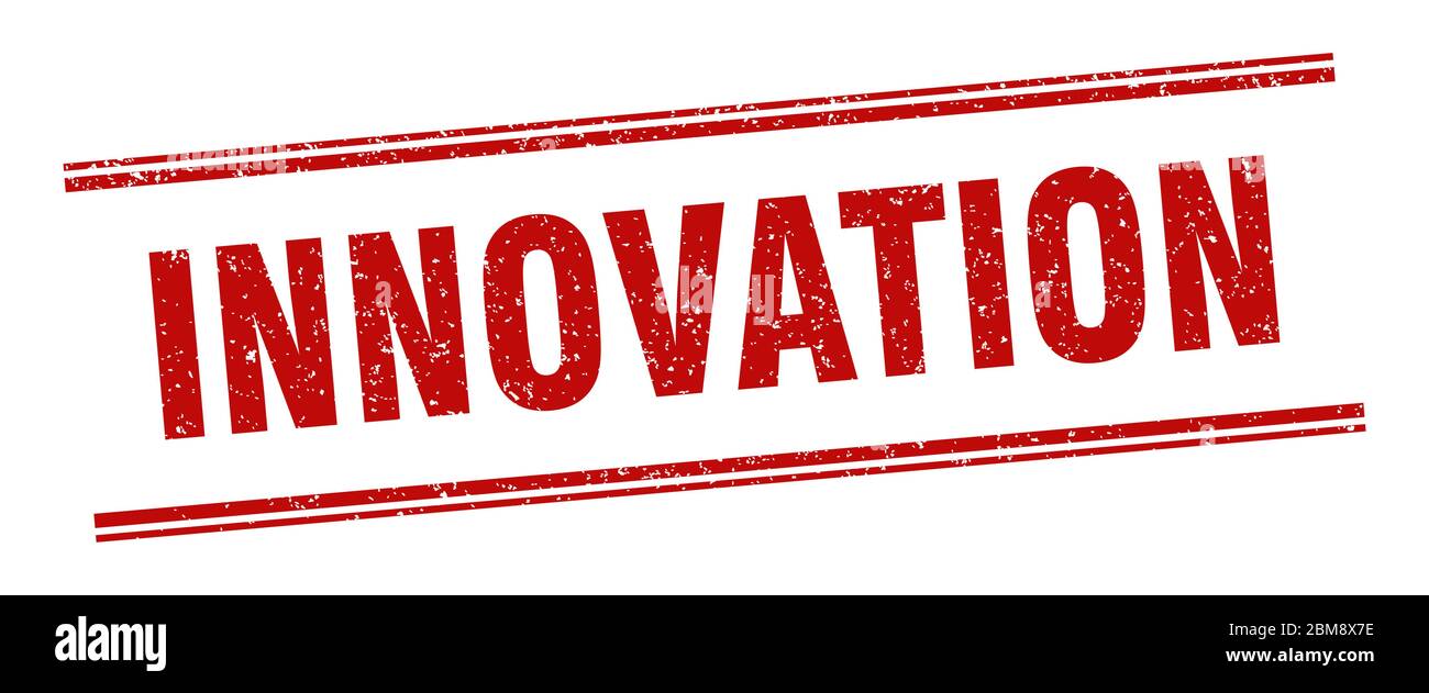 innovation stamp. innovation label. square grunge sign Stock Vector ...