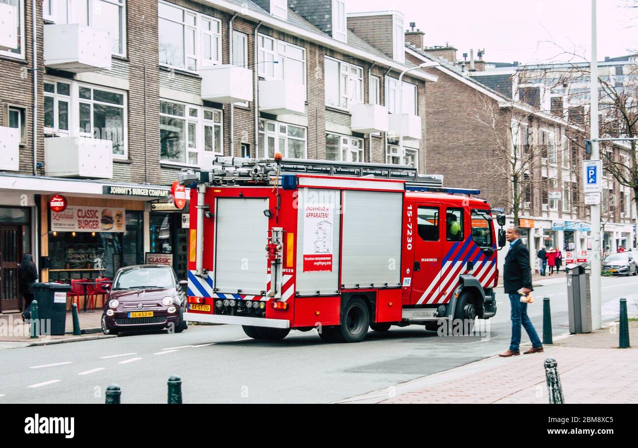Dutch fire service vehicle hi-res stock photography and images - Alamy