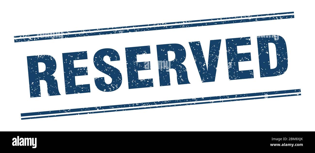 Reserved stripe hi-res stock photography and images - Alamy