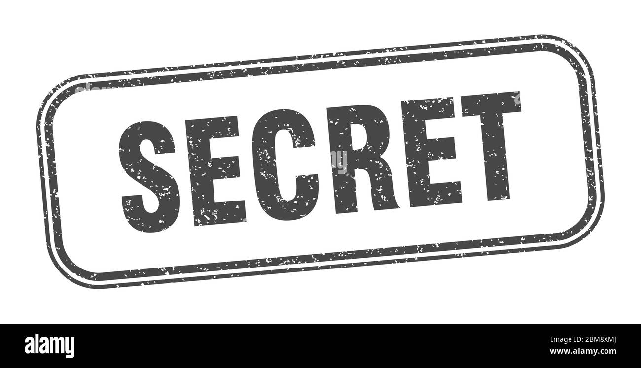 secret stamp. secret square grunge sign. label Stock Vector Image & Art ...