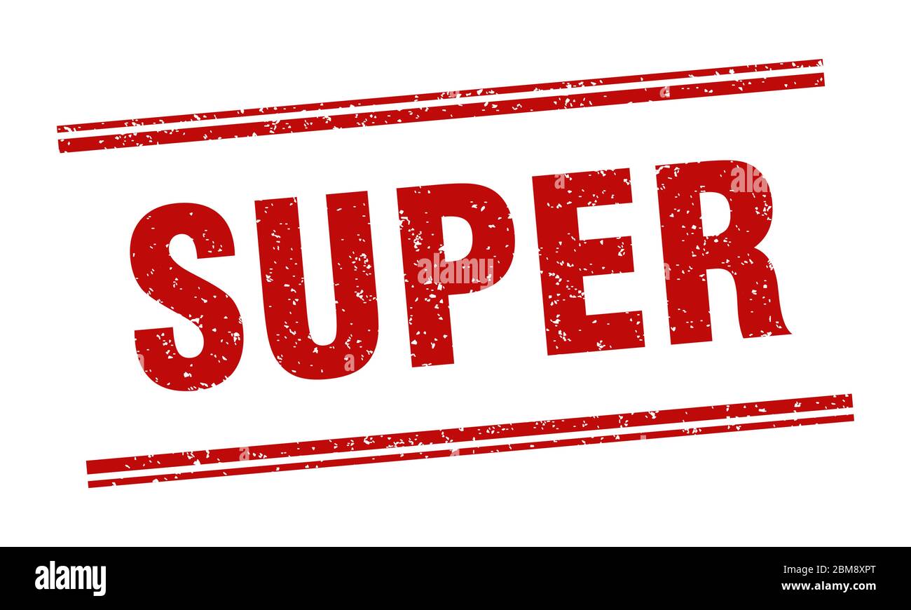 super stamp. super label. square grunge sign Stock Vector Image & Art ...