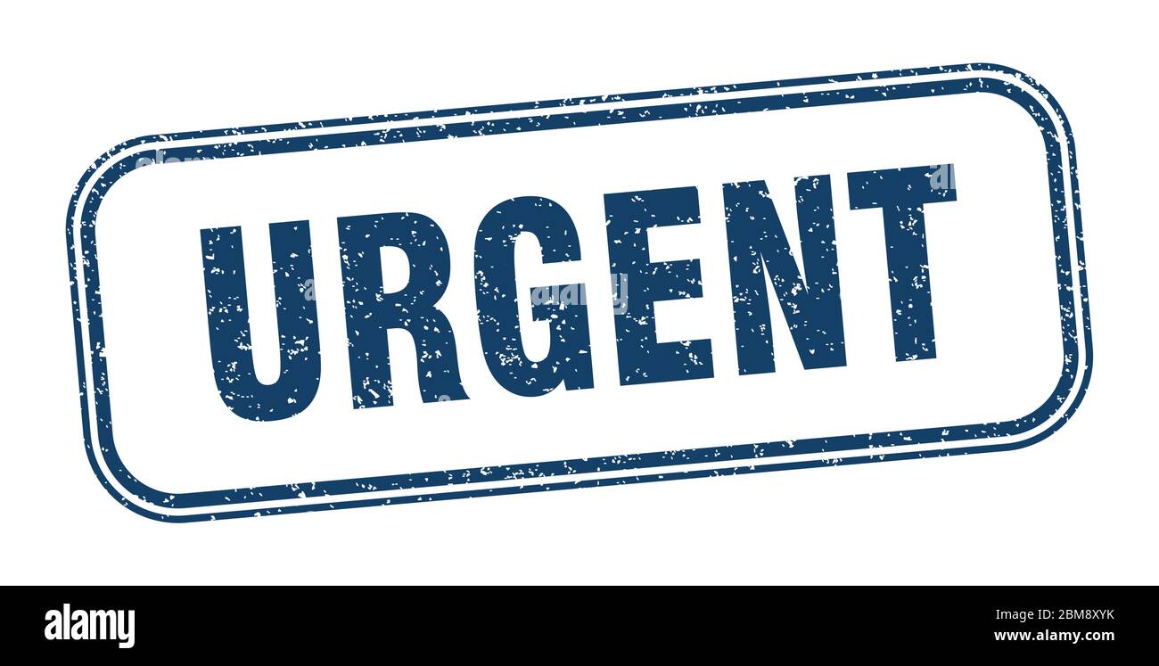 urgent stamp. urgent square grunge sign. label Stock Vector Image & Art ...