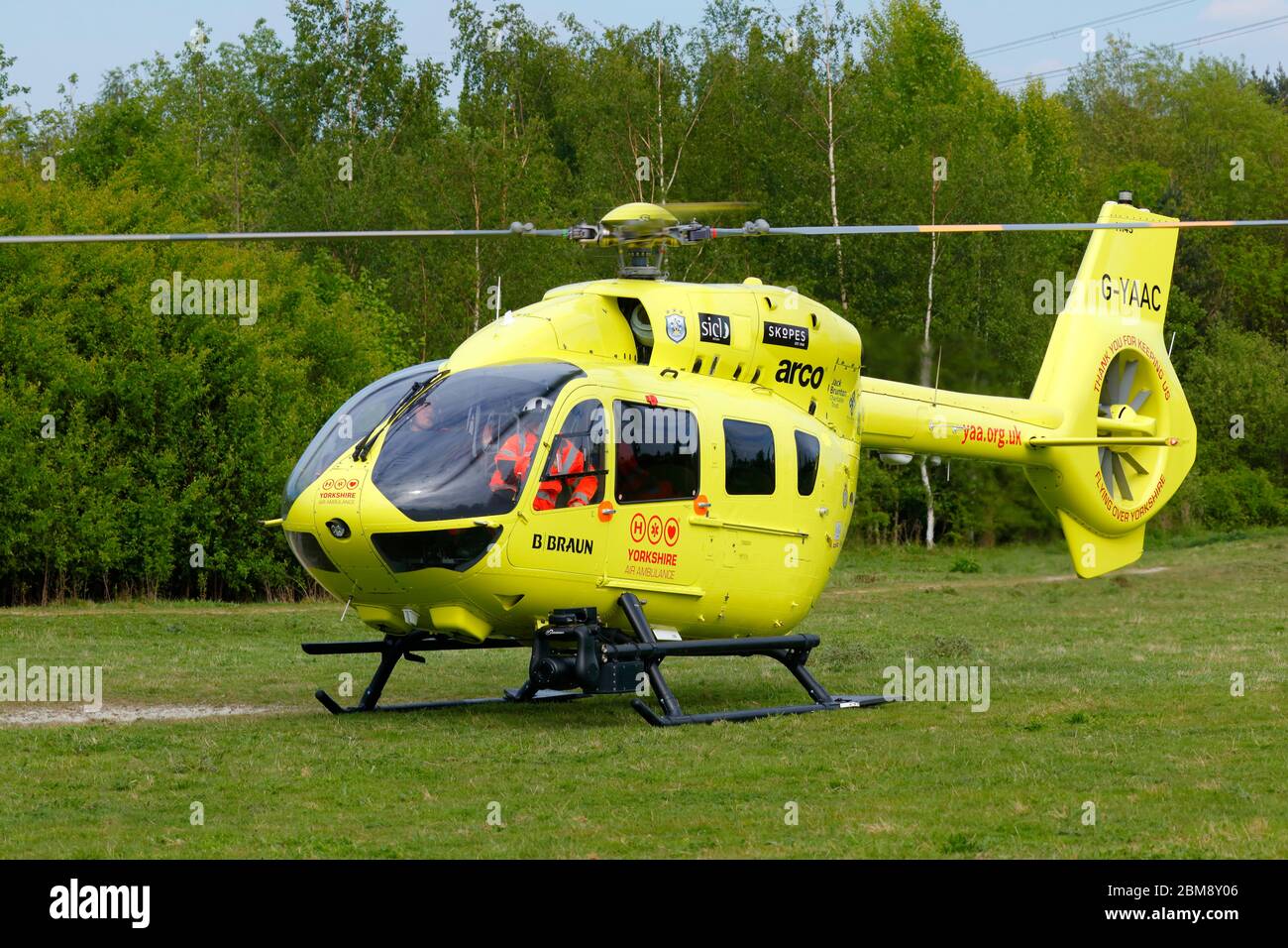 Police helicopter air ambulance helicopter hi-res stock photography and ...