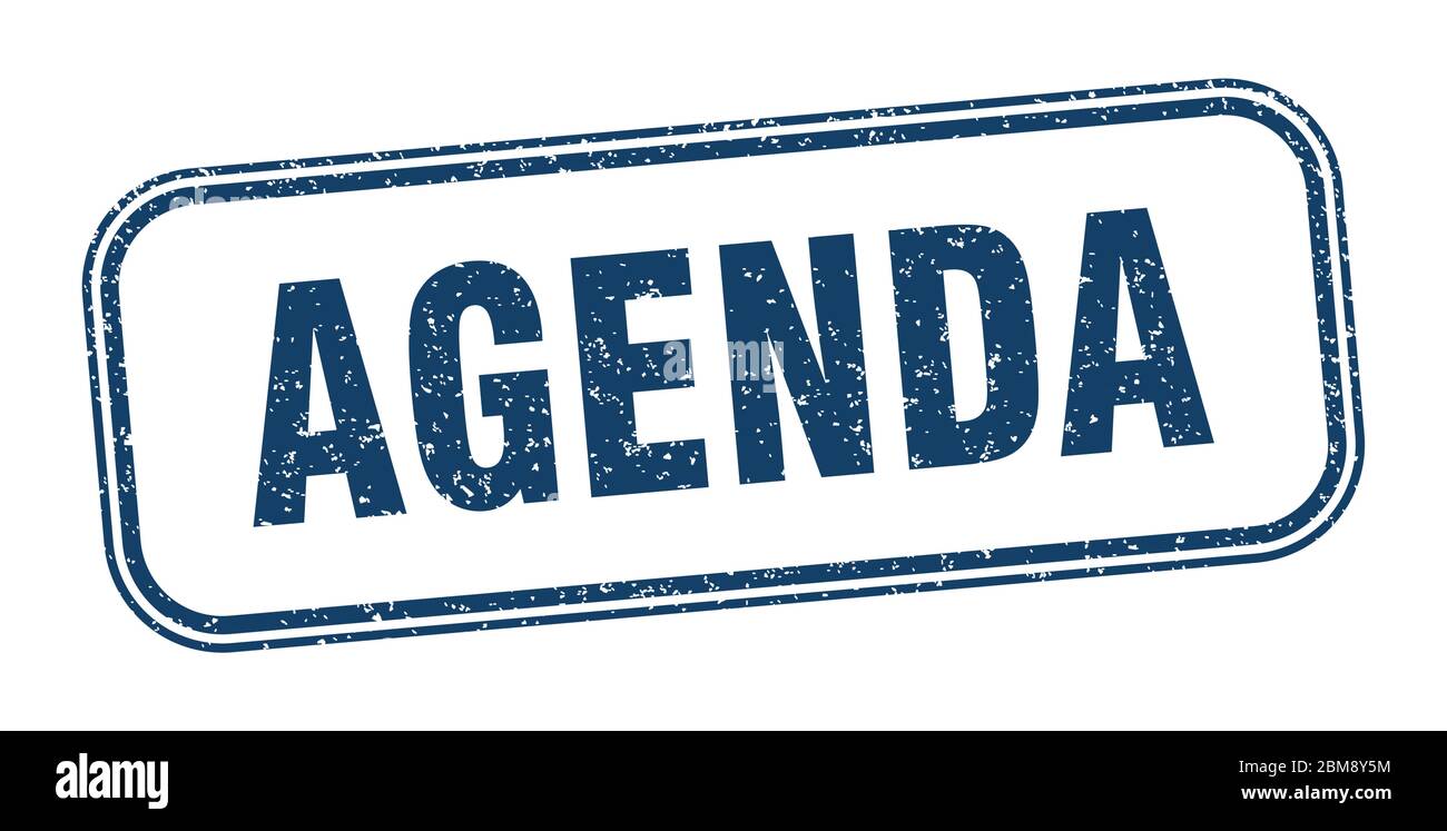 agenda stamp. agenda square grunge sign. label Stock Vector Image & Art ...