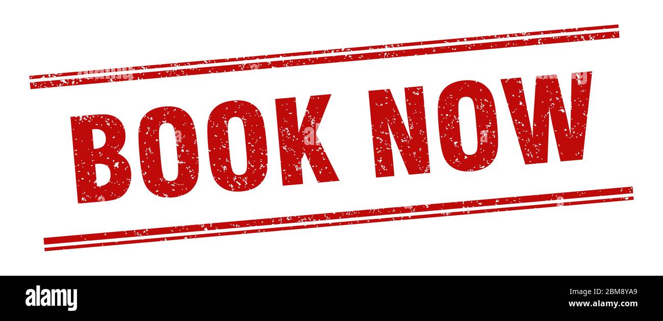 book now stamp. book now label. square grunge sign Stock Vector Image ...