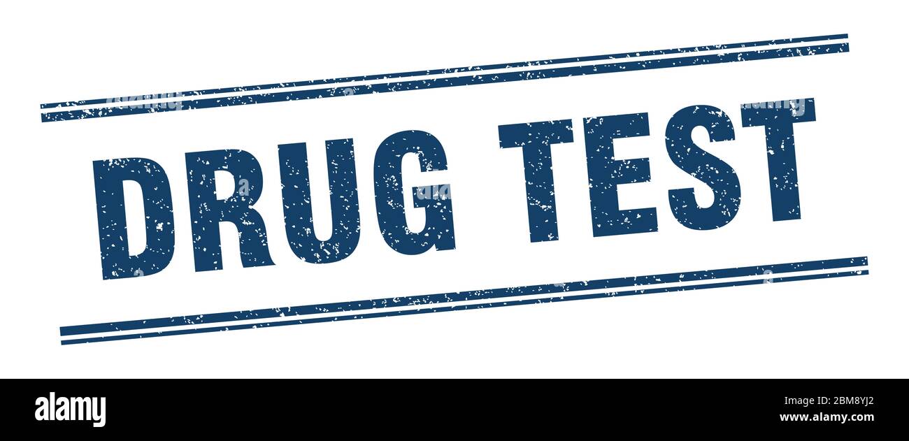 Drug test sign square hi-res stock photography and images - Alamy
