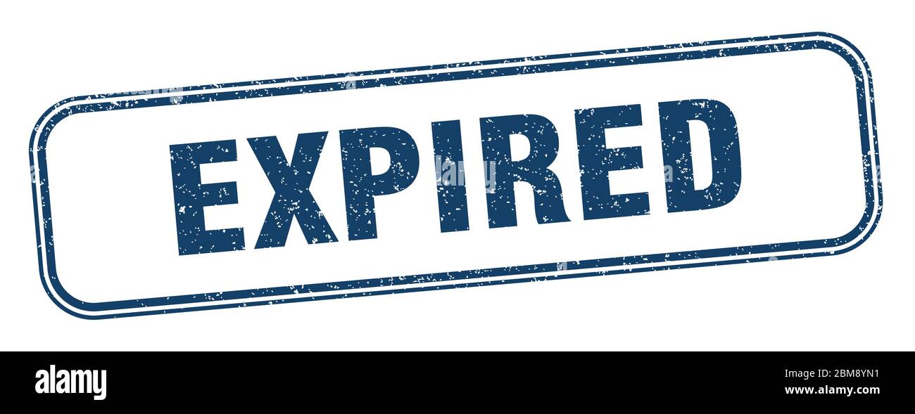 expired stamp. expired square grunge sign. label Stock Vector Image ...