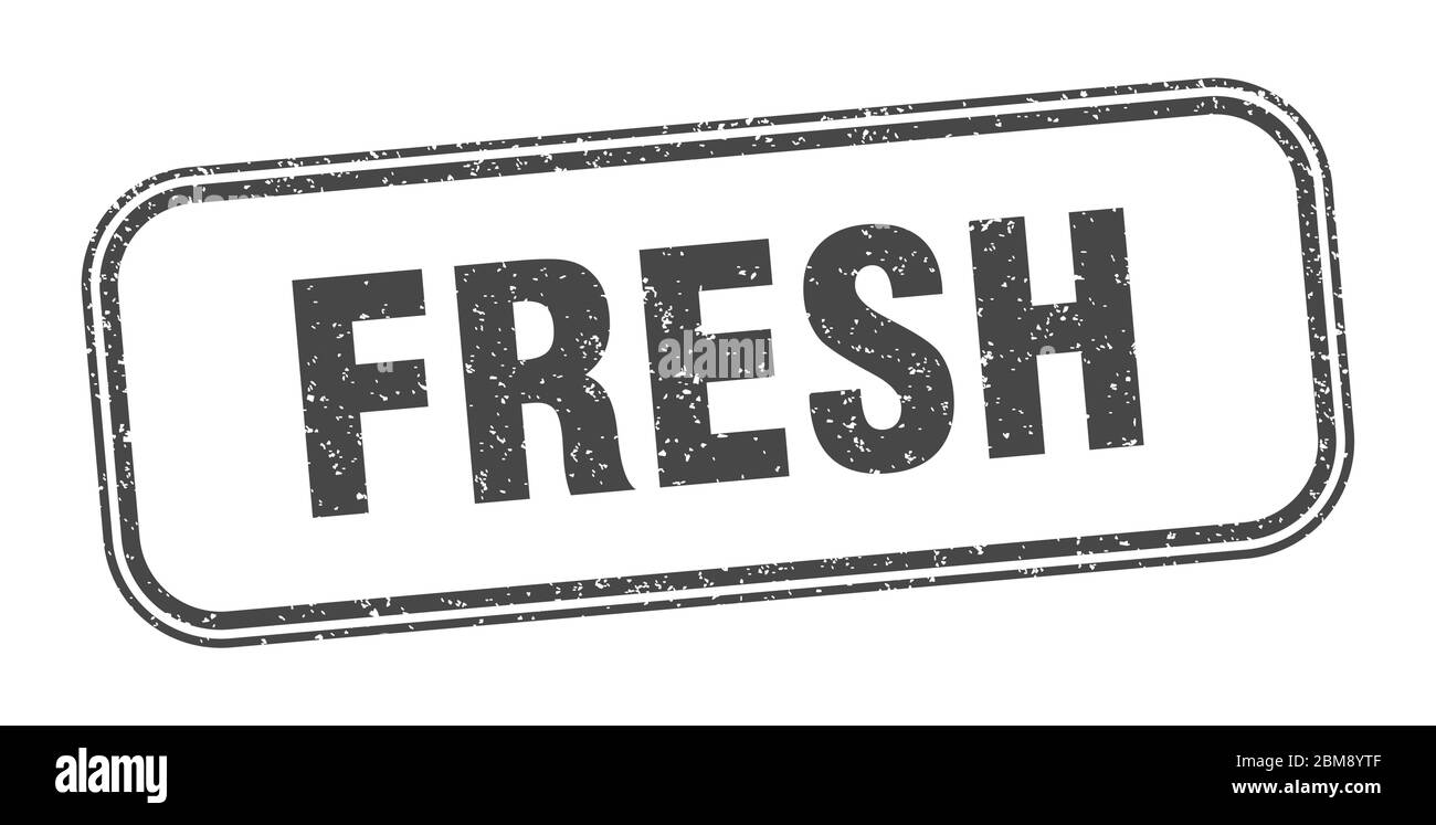 fresh stamp. fresh square grunge sign. label Stock Vector Image & Art ...