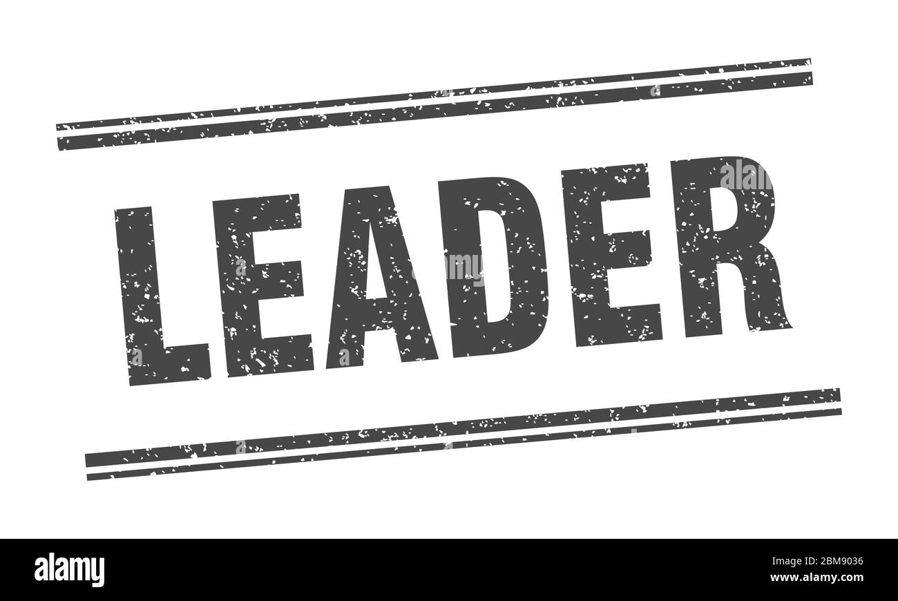 Leader stamp label square Cut Out Stock Images & Pictures - Alamy