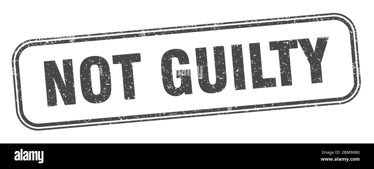 Guilty stamp Black and White Stock Photos & Images - Alamy