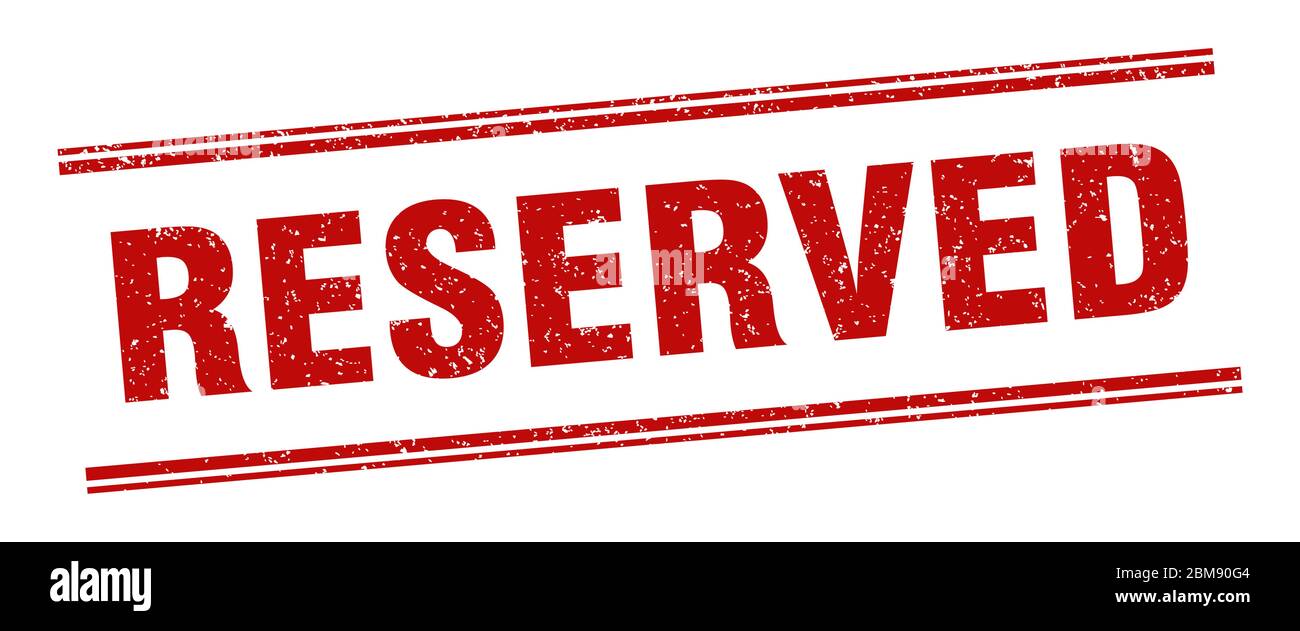 Reserved stripe hi-res stock photography and images - Alamy
