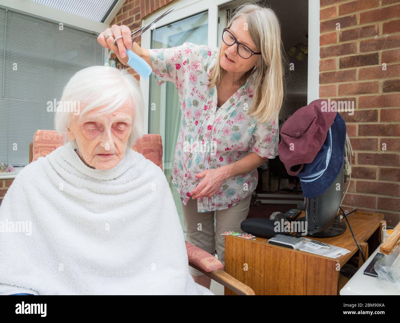 Caring carer carers hi-res stock photography and images - Alamy