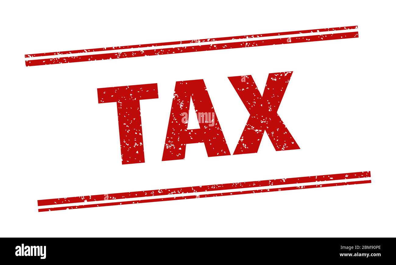 Tax stamp label square hi-res stock photography and images - Alamy