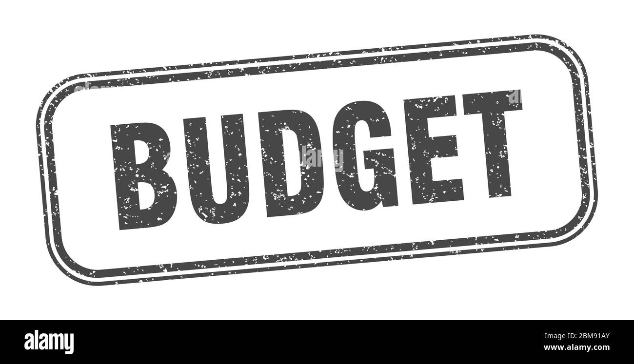 budget stamp. budget square grunge sign. label Stock Vector Image & Art ...