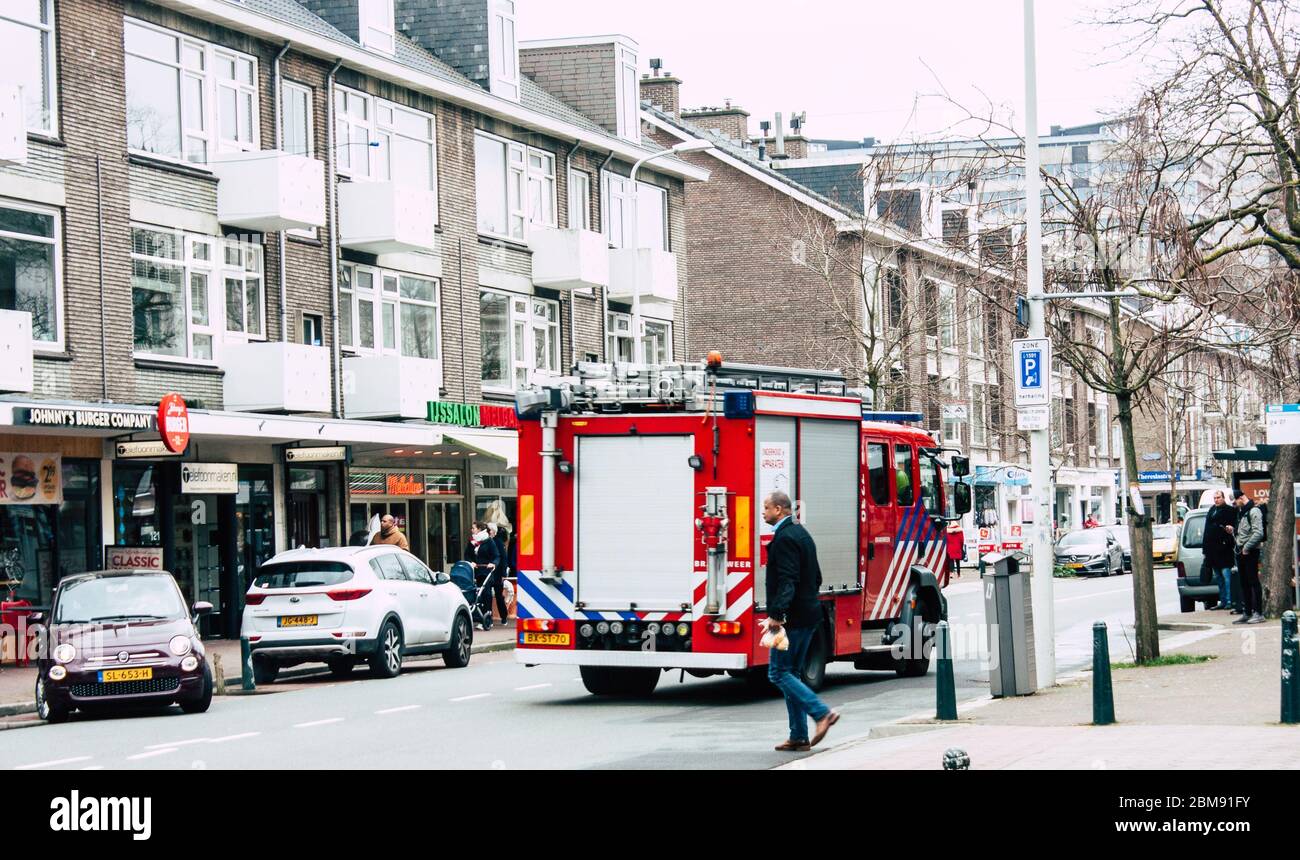 Dutch fire service vehicle hi-res stock photography and images - Alamy